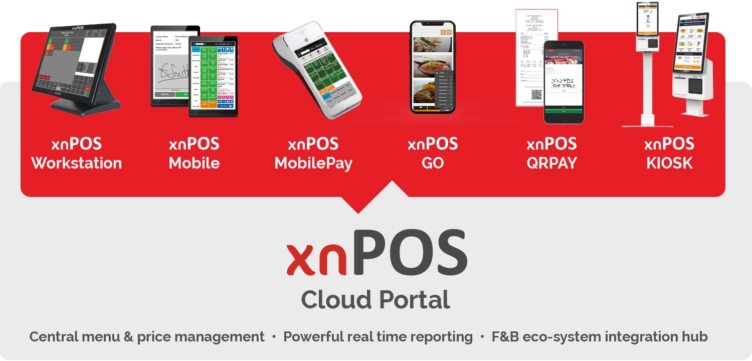 xnPOS - the leading point of sale system designed for hotels